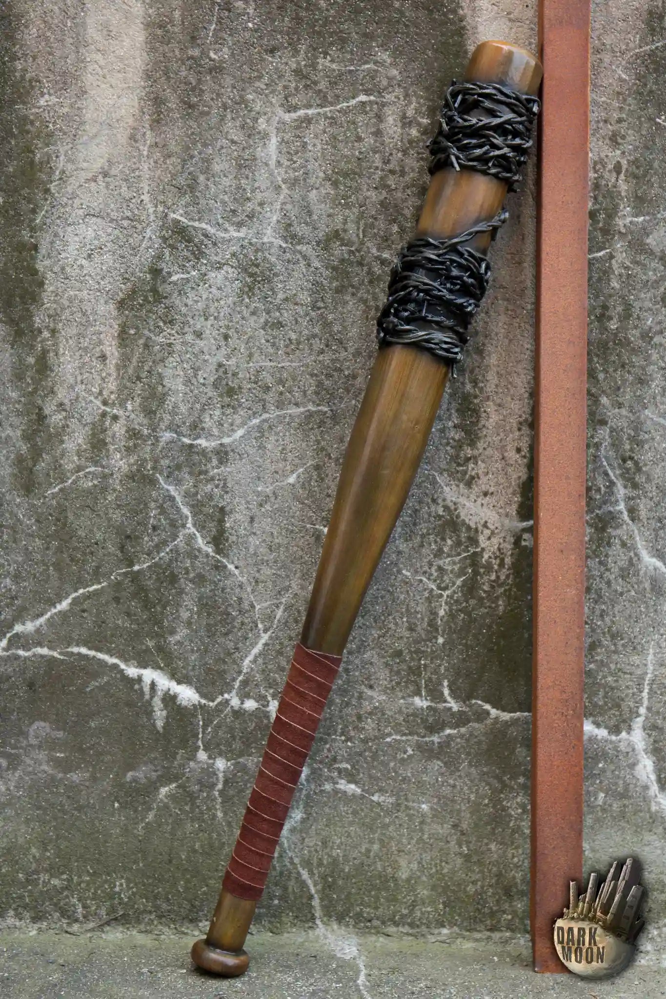 Barbed Wire Bat for LARP & Cosplay - Epic Armoury